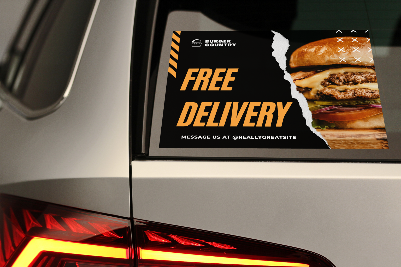 Custom Opaque Car Decals - National Highway Products