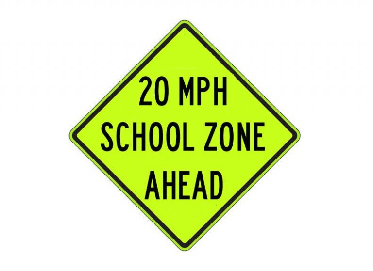 S4-5a School Speed Zone Ahead - National Highway Products