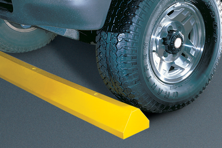 Maintenance Free Recycled Plastic Parking Stops - National Highway Products